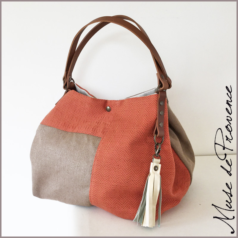 Sac cabas lin AGRUME | Muse de Provence